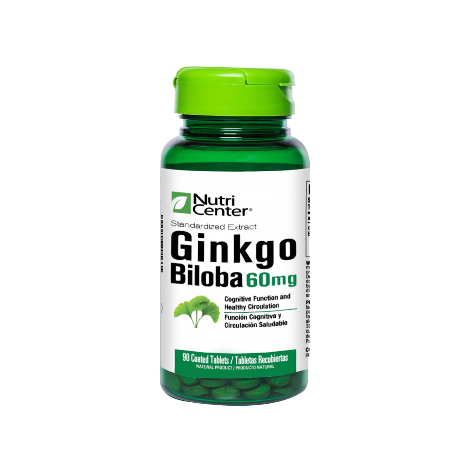 Ginkgo Biloba 60mg – Nutricenter