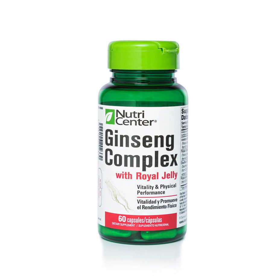 Ginseng Complex with Royal Jelly – Nutricenter