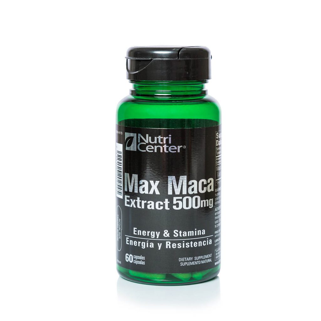 Max Maca Extract 500mg – Nutricenter