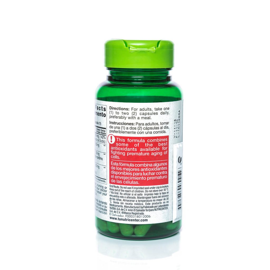 High Potency Maximum Antioxidant Complex – Nutricenter