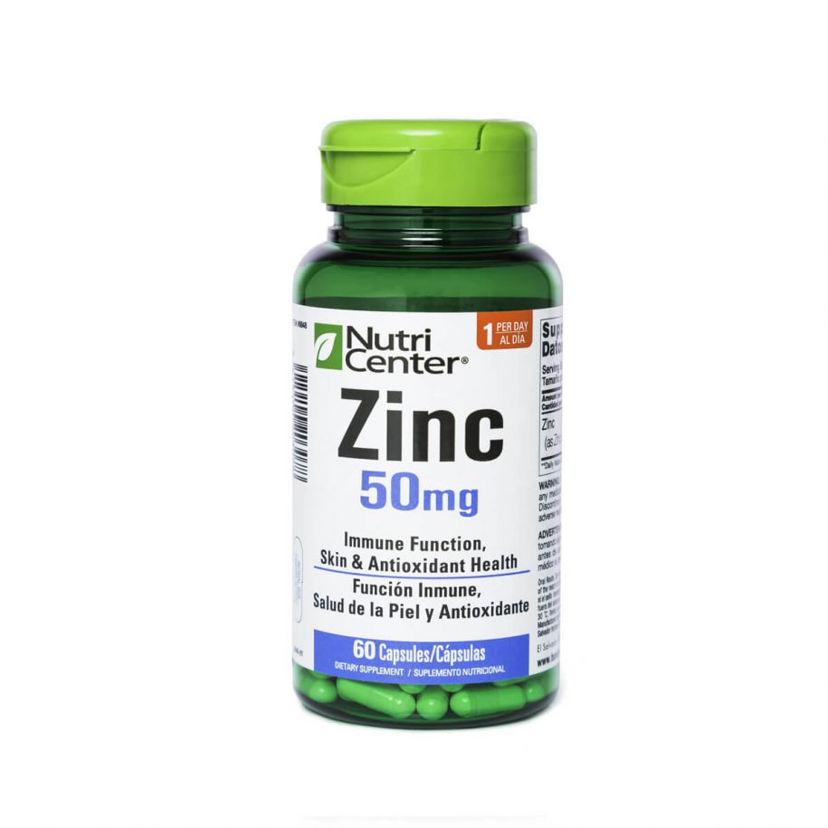 Zinc 50mg – Nutricenter